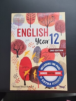 Insight English Year 12 2nd edition Robert Beardwood Book Textbook ...