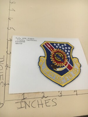 Vintage USAF 114th Tactical Fighter Group Squadron Patch 2/4/25 | eBay