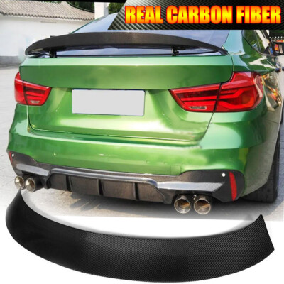 REAL CARBON Rear Trunk Spoiler Boot Wing Fit for BMW F34 335i 328i GT ...