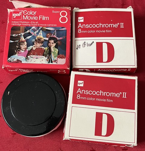 GAF VINTAGE SUPER 8MM COLOR MOVIE CAMERA FILM - Exp 1973 ANSCOCHROME | eBay