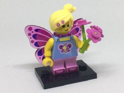 NEW Sealed LEGO SERIES 17 BUTTERFLY GIRL cmf 71018 flowers minifigure ...