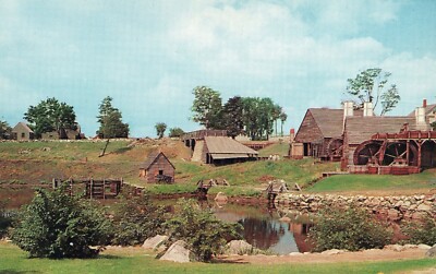 Saugus Ironworks Restoration Massachusetts Postcard 5005-B Unposted | eBay