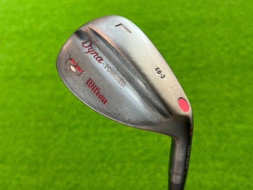 Wilson Golf DYNA-POWERED Fluid Feel Black Gunmetal 60* LOB WEDGE Right ...