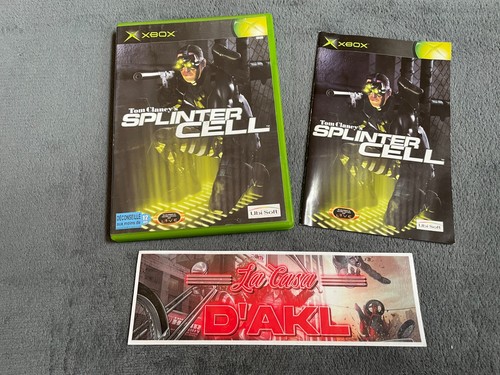 Tom Clancy's Splinter Cell 1 complet sur Xbox Classic - FR TTBE | eBay