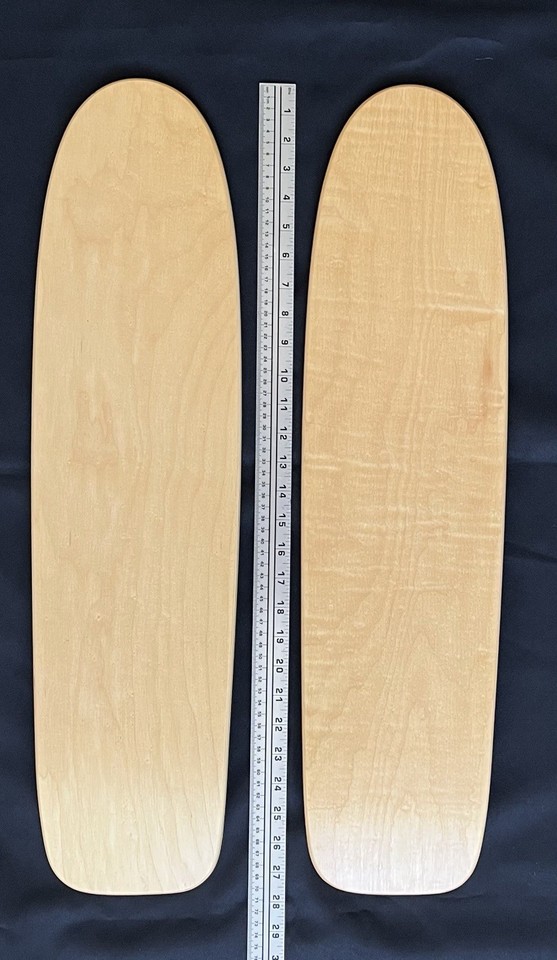 2 Vintage Late 1970’s Un Drilled Skateboard Decks •”Kick Tail” See ...