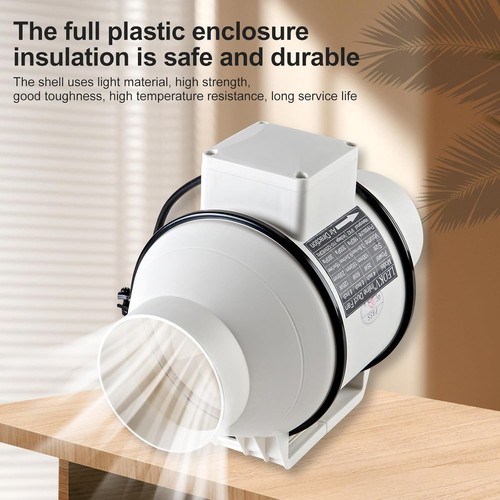 4 Inch Inline Tube Duct Exhaust Blower Fan Ventilation Fan Extractor ...