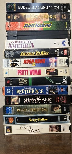 Lot Of 13 VHS Tapes | eBay