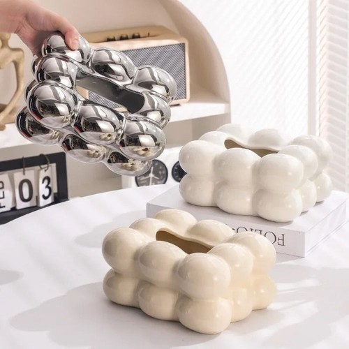 Creative Tissue Box Ceramic Tissue Dispenser Paper Napkin Holder ...