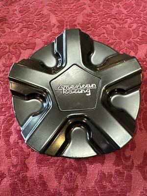 American Racing Wheels Gloss Black Custom Wheel Center Cap # 921-CAP ...