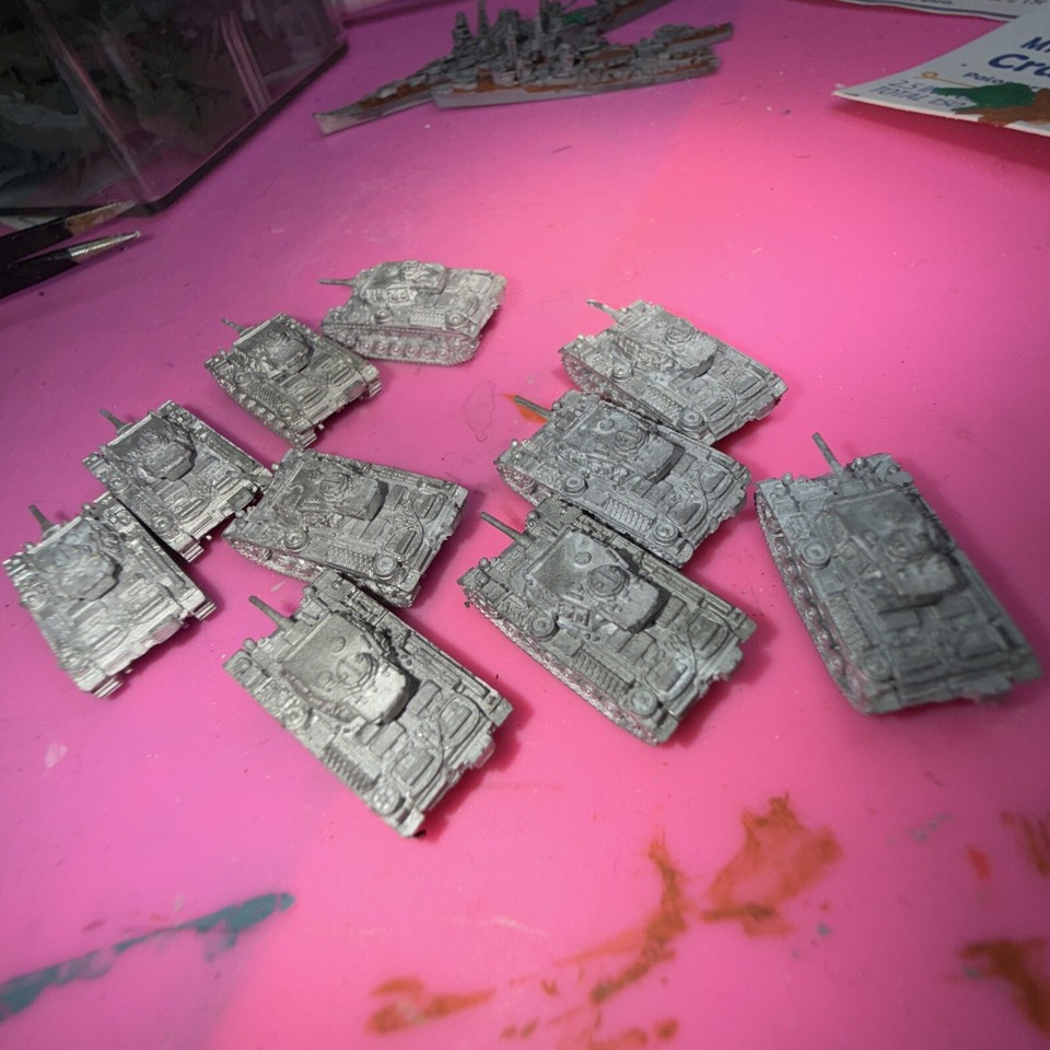 GHQ MICRO ARMOR Miniatures 1/285 GermanWW2 PzIII Lot TV31 | eBay