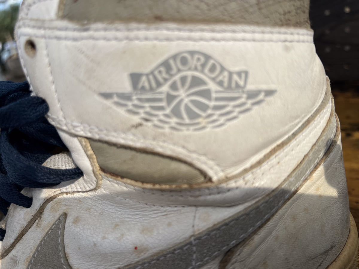 NIKE AIR JORDAN 1 Original NEUTRAL GRAY Men's US11.5 1985 NIKE AIR JORDAN 1 Original NEUTRAL GRAY Men's US11.5 1985