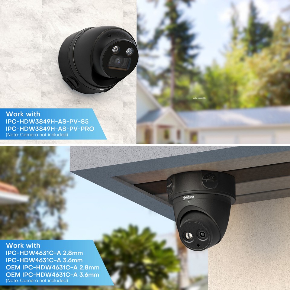 10pcs*Black DH Junction Box PFA130-E for Dome Bullet Turret Eyeball Camera | eBay