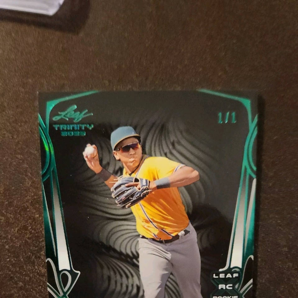 2023 Leaf Trinity-Myles Naylor- Auto Emerald 1/1 | eBay