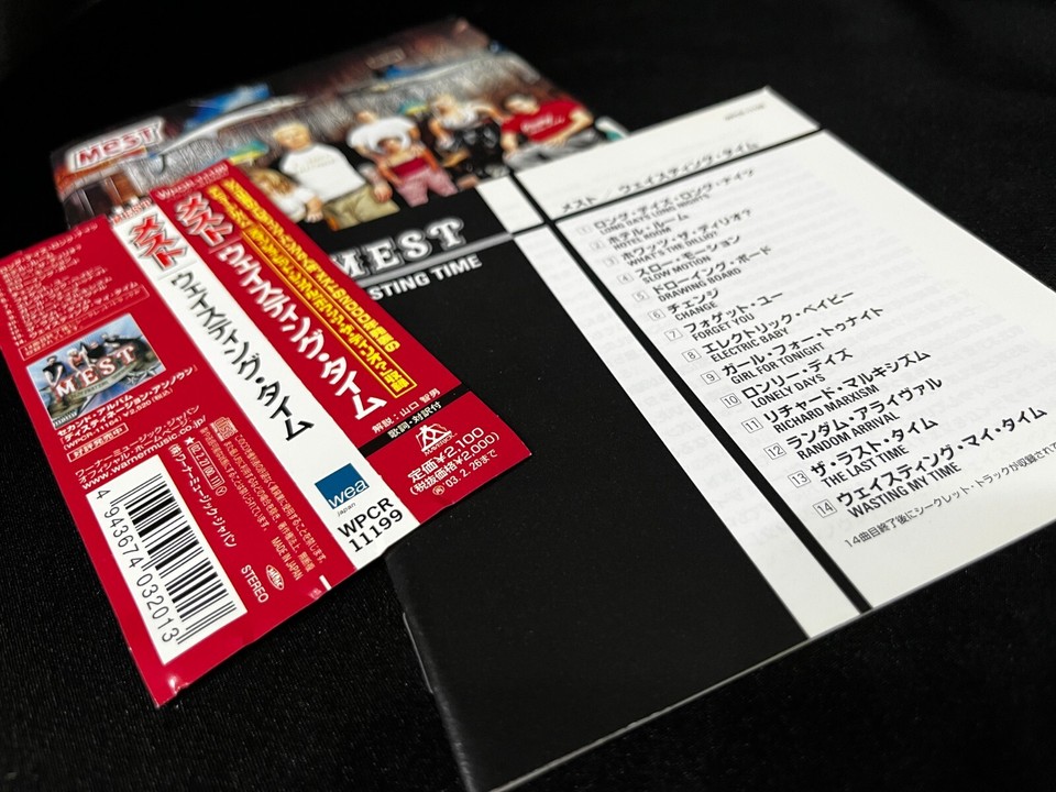 Mest Wasting Time Japan OBI CD (Maverick 2000) Pop Punk 2000s | eBay