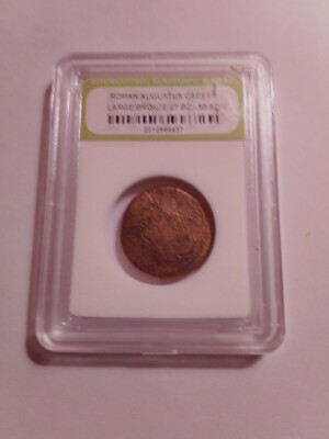 Roman Augustus Caesar large bronze coin 27BC-56AD | eBay