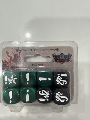 Cthulhu: Death May Die -Fear of the Unknown- Frost Dice - CMON ...