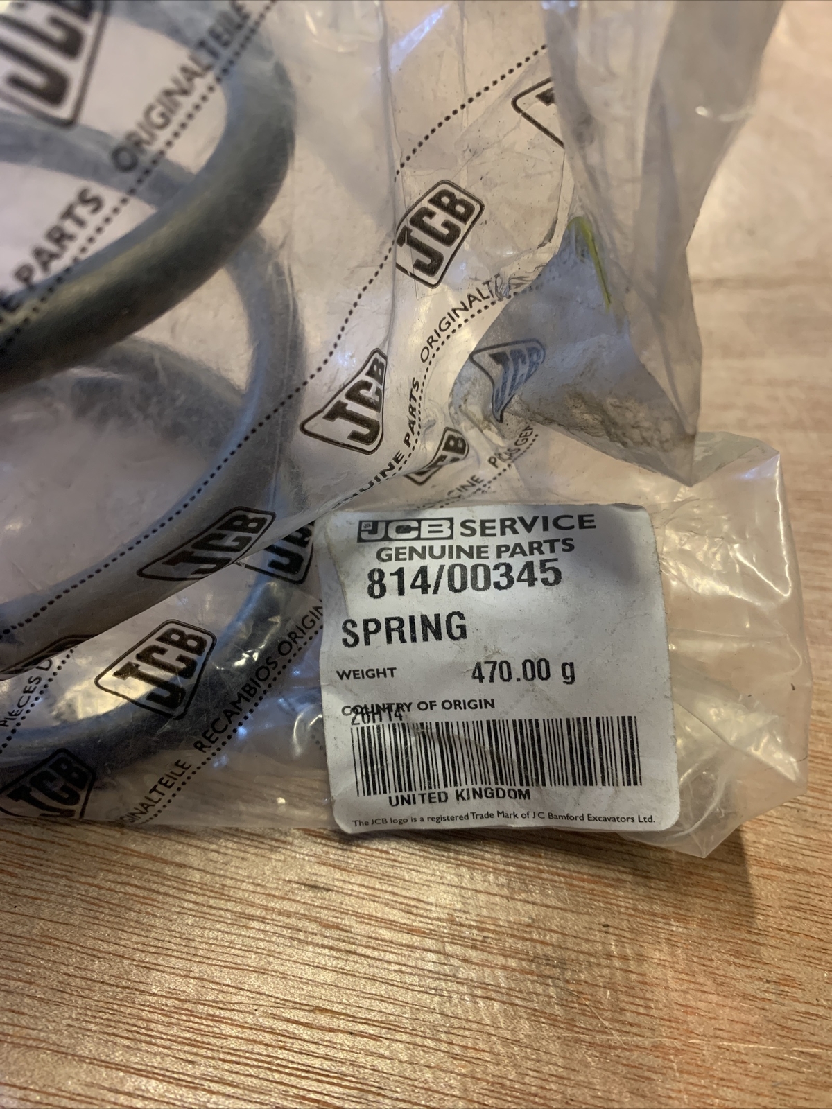 JCB 814/00345 spring | eBay