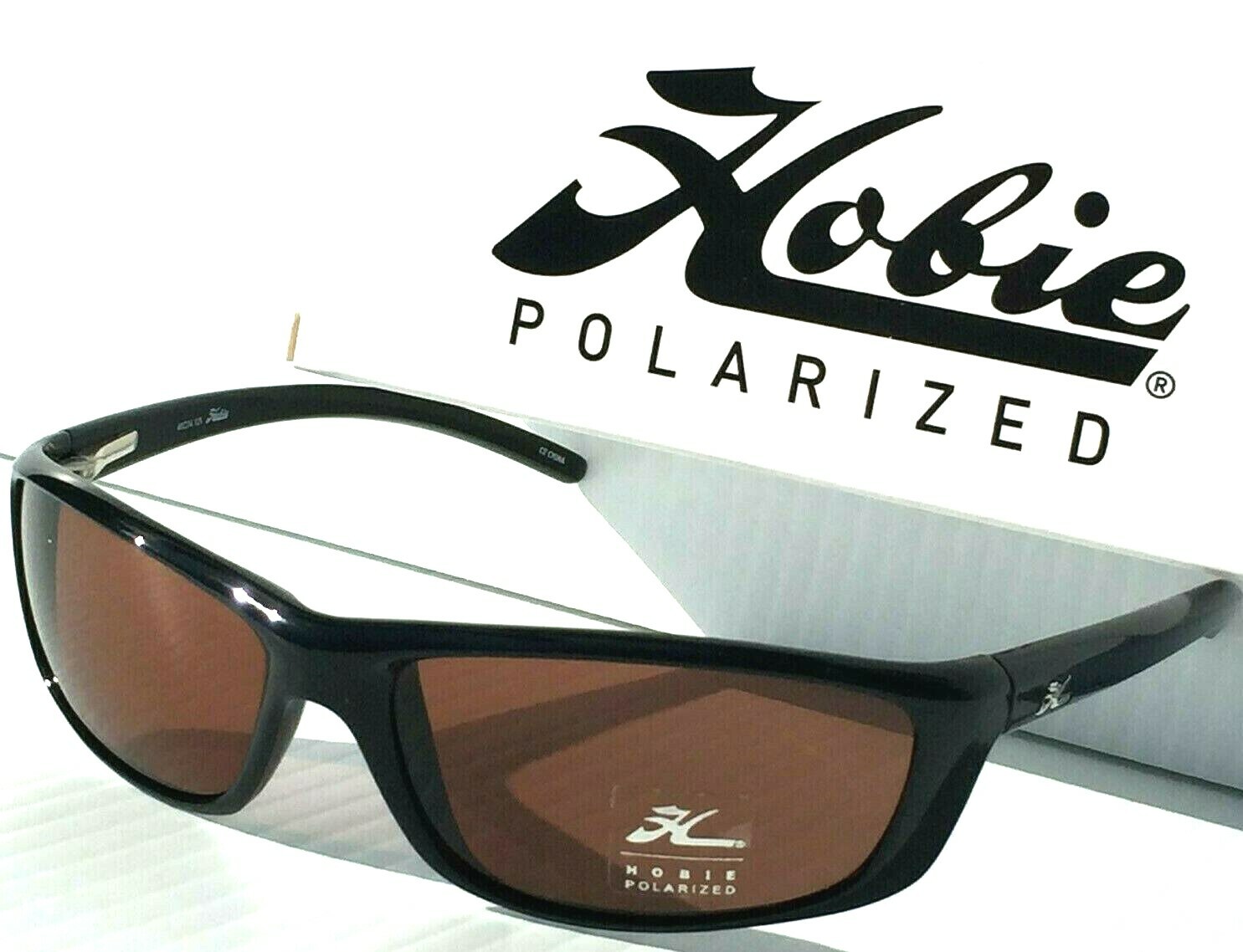 NEW* HOBIE VENICE BLACK Sport POLARIZED Copper Lens Sunglass | eBay