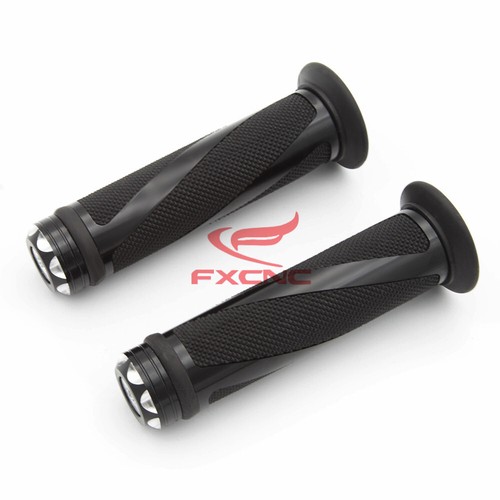 Black 22MM 7/8'' Handlebar Hand Grip For Kawasaki ZX6R ZX10R ZX9R ...