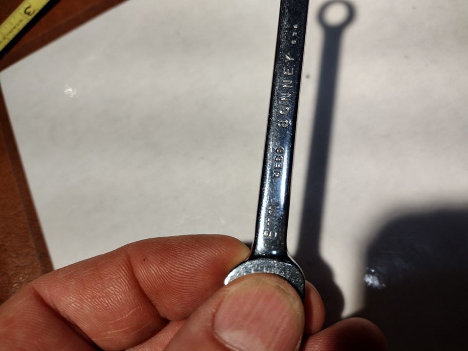 Bonney Tools USA MEB8 Metric 8mm Chrome Combination Wrench - 12 Point ...