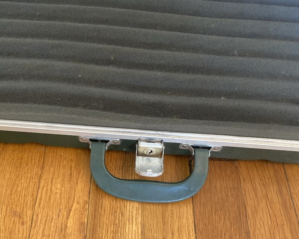 Vintage Wally Taber Safari Model Hard Shell Gun / Long Rifle Case No ...