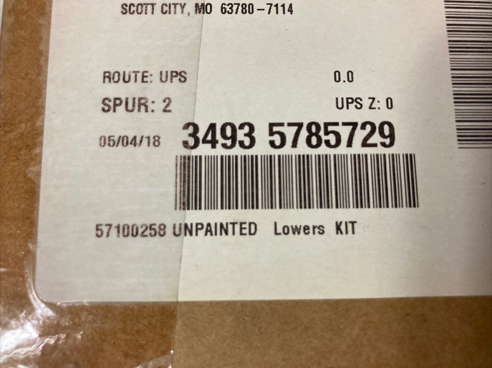 NEW GENUINE HARLEY DAVIDSON 57100258 UNPAINTED LOWER FAIRING KIT | eBay