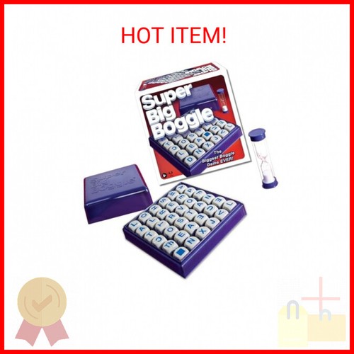 Super Big Boggle with 6x6 Grid and 36 Letter Cubes by Winning Moves ...