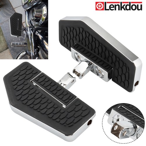 Motorcycle Front Driver Foot Pegs Pedal Rests Mini Boards Floorboards ...