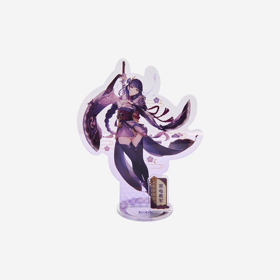 Genshin Character Standee Inazuma Theme Raiden Shogun | eBay