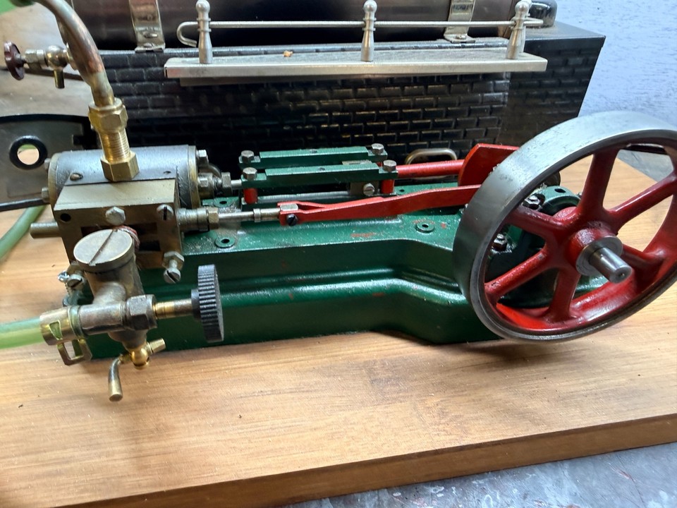 Stuart Turner S50 Fleischmann Boiler live steam engine Plant project ...
