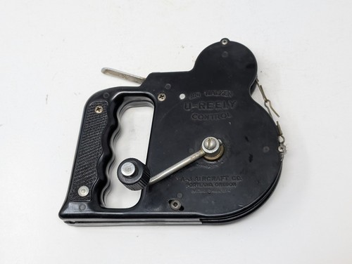 Jim Walker U-Reely Control Line Handle Model Airplane with Wire A-J ...