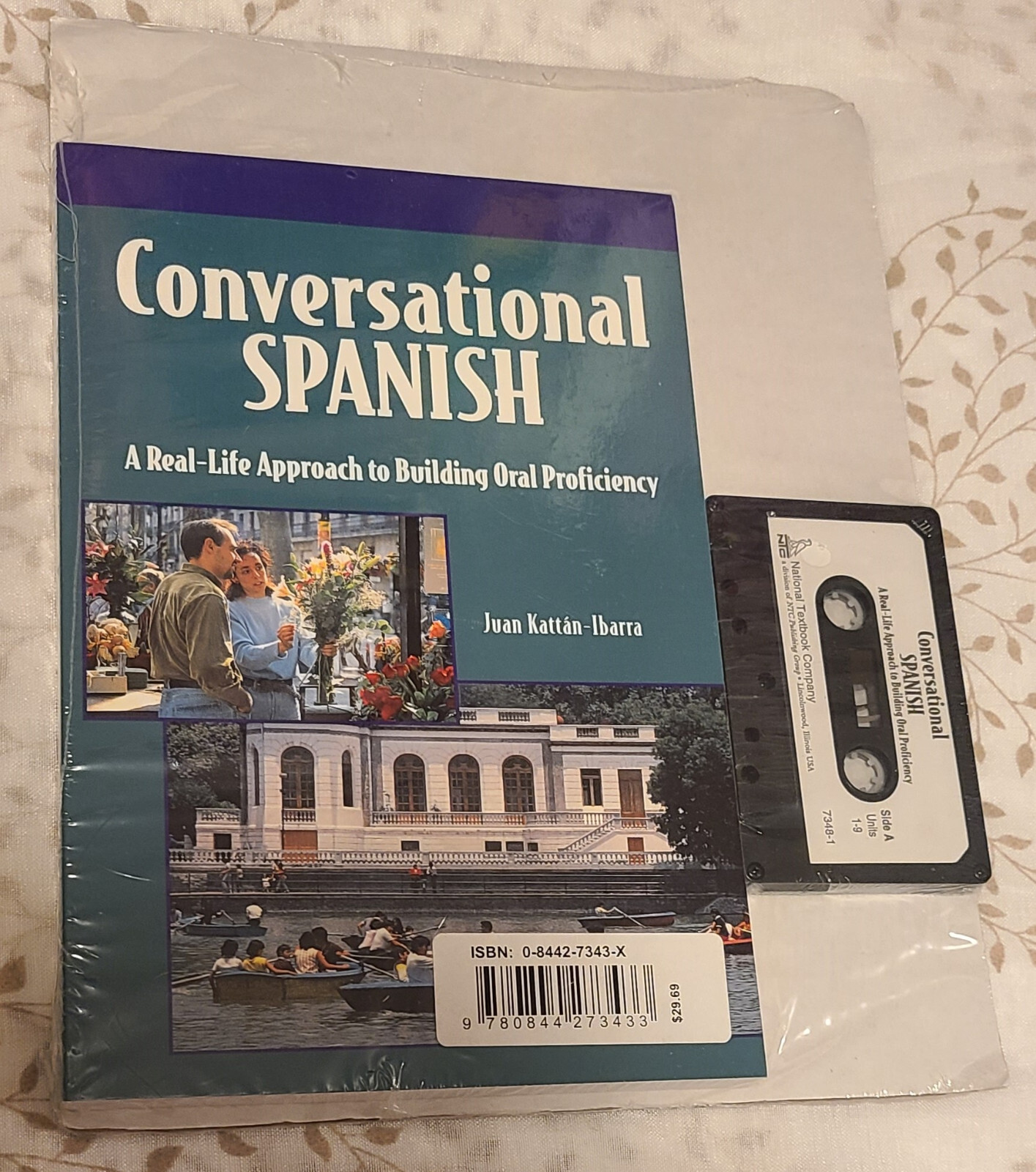 Conversational Spanish Book And Cassette By Juan Kattan - Ibarra New | eBay