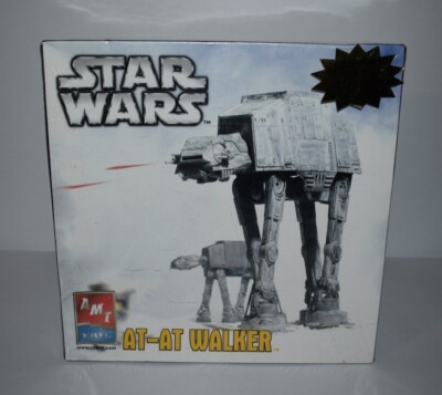 STAR WARS AT-AT WALKER MODEL KIT AMT ERTL MOVIE PRINT POSTER HTF NEW ...