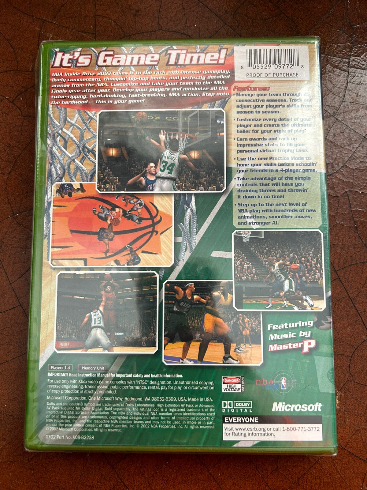 NBA Inside Drive 2003 (Microsoft Xbox, 2002) for sale online | eBay