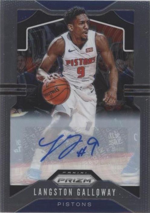 2019-20 Panini Prizm - Langston Galloway #94 Signatures (AU) for sale ...
