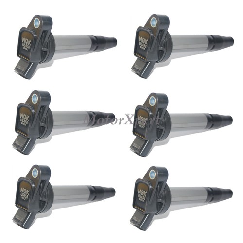 OEM 6 × NGK Ignition Coils 90919-02250 for Toyota Highlander Lexus ...