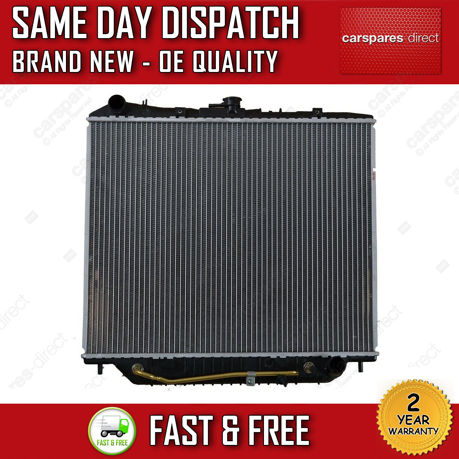 RADIATOR FOR ISUZU TROOPER VAUXHALL MONTEREY AUTOMATIC / MANUAL 1991 ...