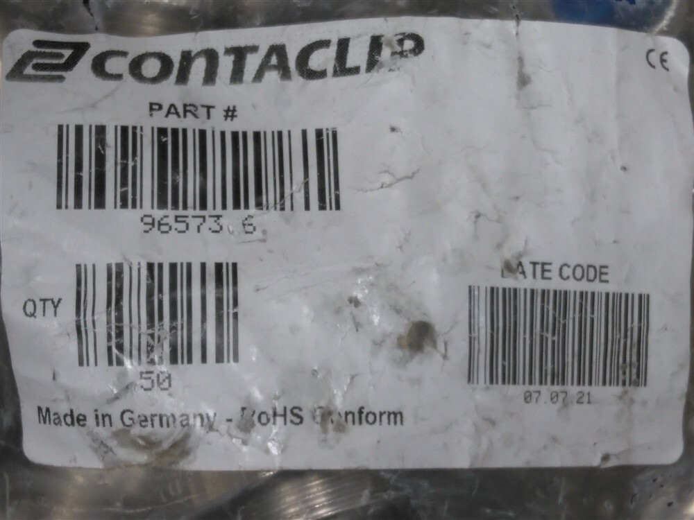 Lot of 50 ContaClip 96573.6 Nickel Plated Brass Cord Grip | eBay
