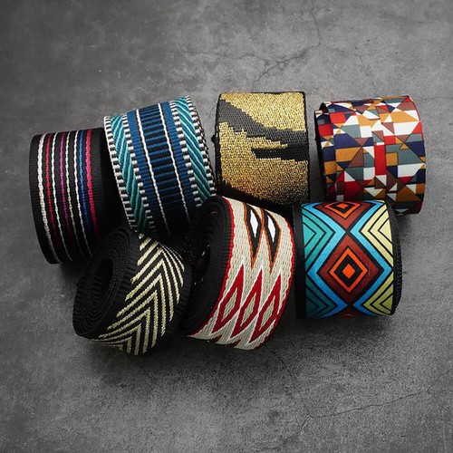 Braided Straps Polyester Cotton Webbing Weaved Handle Woved Shoulder ...