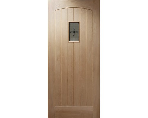 Oak External Door Croft 45mm Various Sizes Decorative DG Unit ...