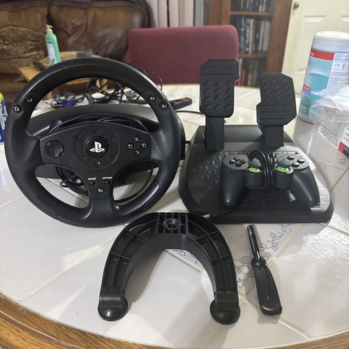 Thrustmaster T80 PlayStation PS3 PS4 Racing Steering Wheel & Pedals ...