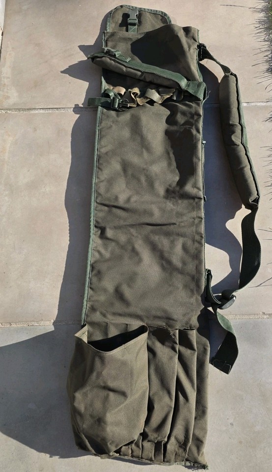 Cotswold Aquarius 5 Rod Deluxe Fishing Rod Quiver Green Holdall British ...