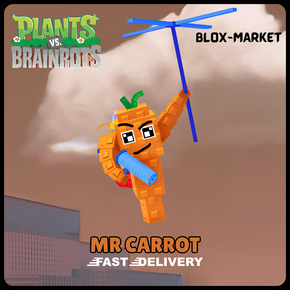 🔥Mr Carrot 🔥Plants Vs Brainrots - Cheapest⚡ 💸 | eBay