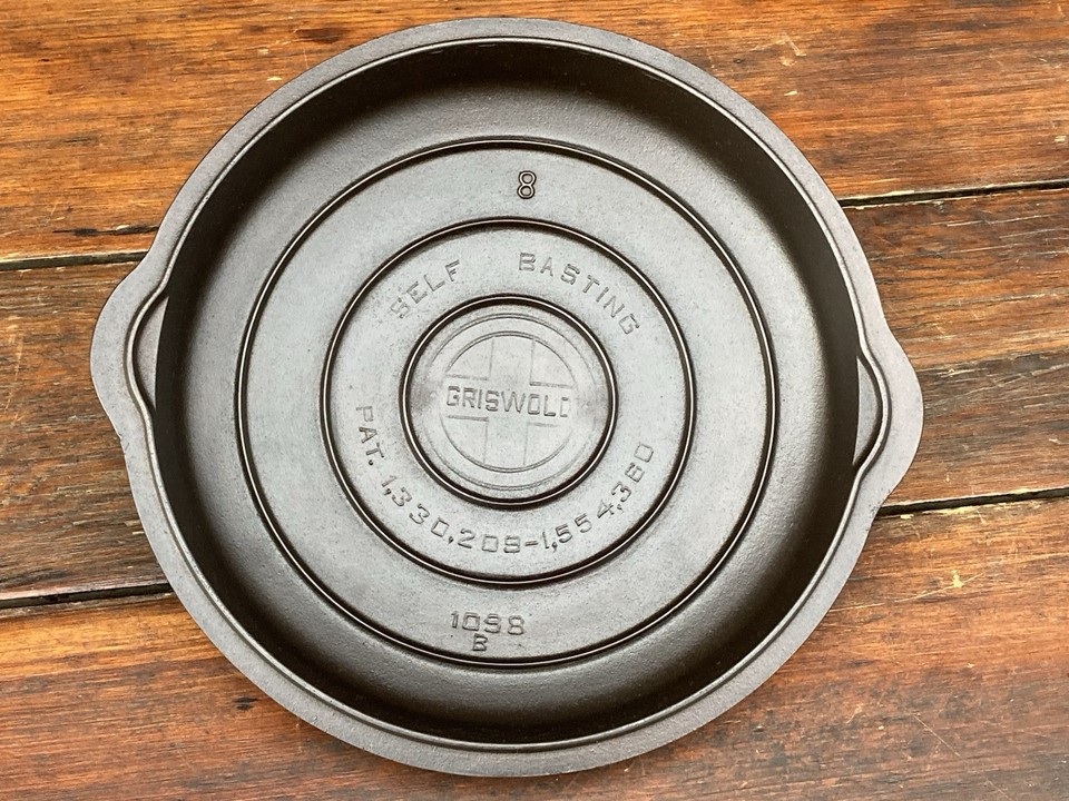 Griswold Cast Iron #8 Large Logo High Dome Skillet Lid | eBay