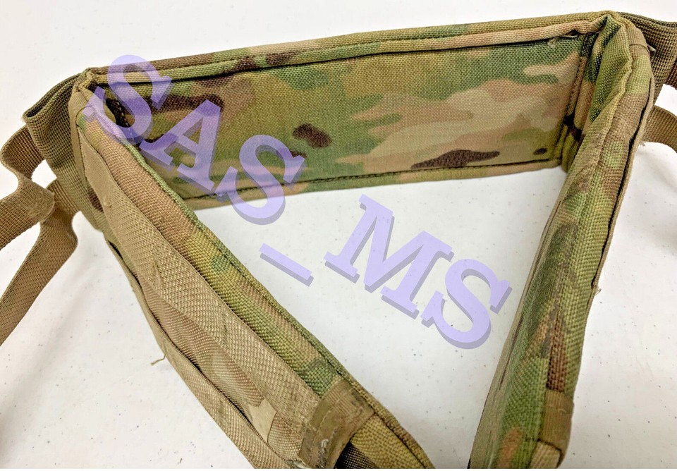 USGI MOLLE II Medium Rucksack Waist Hip belt Multicam Ruck waistbelt ...
