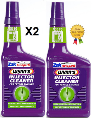 2X Wynns Injector Cleaner Petrol Engine Fuel Additive Treatment System ...