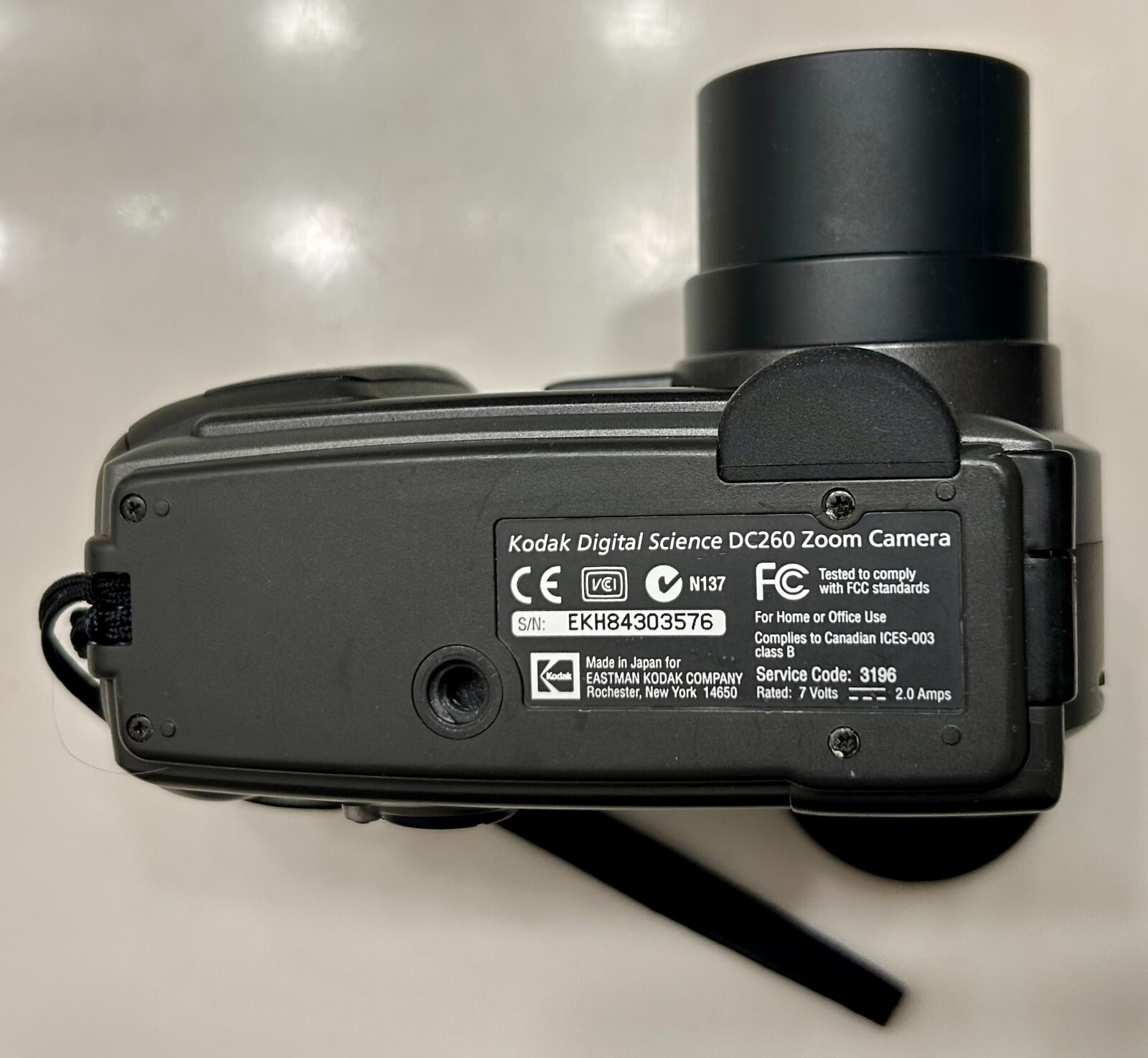 KODAK DC 260 ZOOM CAMERA MEGA PIXEL | eBay