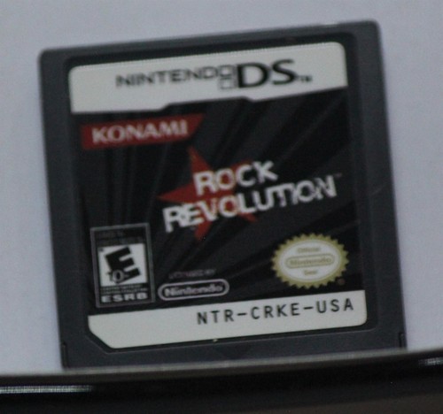 Rock Revolution Nintendo DS Konami Cartridge Only 83717241492| eBay