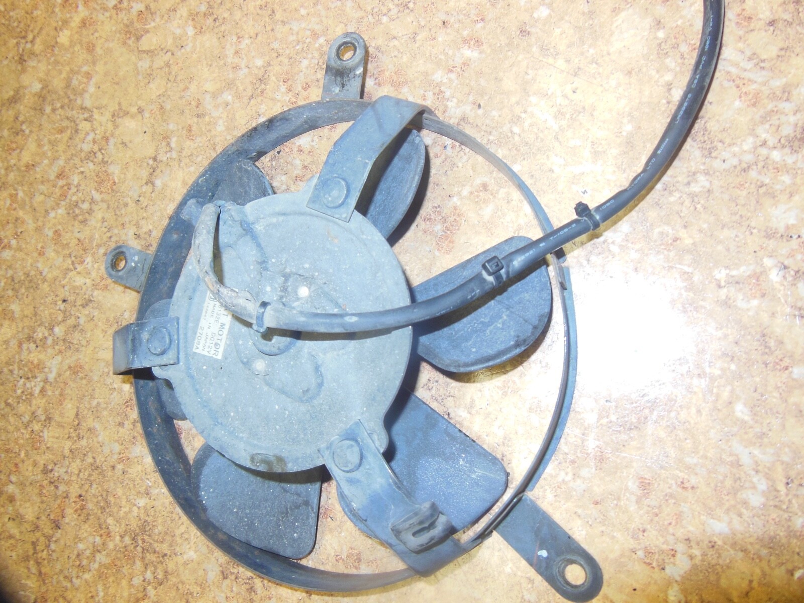 2003 Yamaha FZS1 FZ1 FZ 1 FZS1000 1000 Fazer Radiator Fan Motor Coolant ...