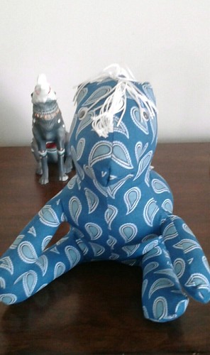 Simplicity 1603 Stuffed Toy Sewing Pattern 4 Animals Monkey Dog Lamb ...